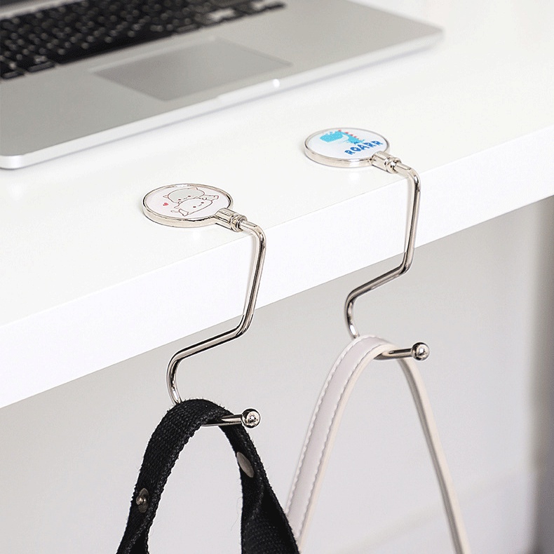 Desktop Bag Hook Mantel Hook Stocking Holder Hanger Hang Clips Non-Slip ...