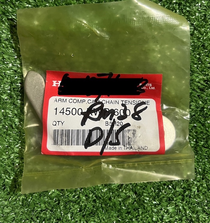 HONDA WAVE110 DASH110 CAM CHAIN TENSIONER ARM WAVE DASH 110 ARM COMP ...