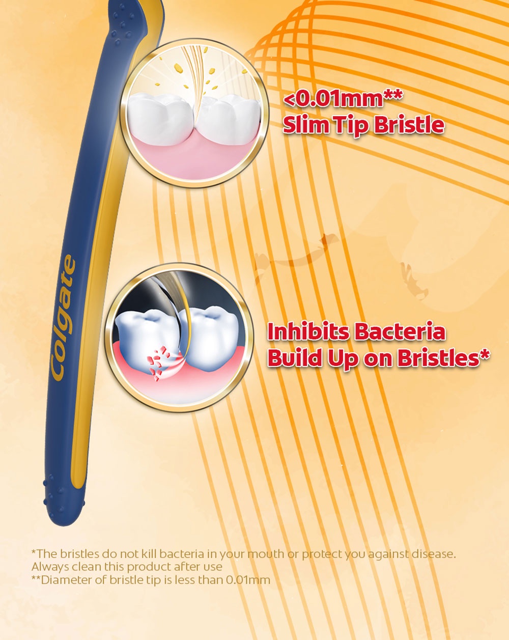 Colgate SlimSoft Charcoal Gold Toothbrush Valuepack 5s (Ultra Soft ...