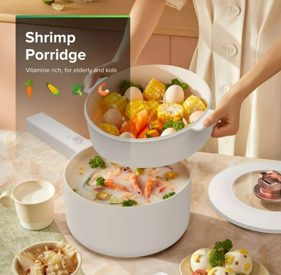 Airbot Multi-Purpose Electric Cooker (1.5L) | Shopee Malaysia