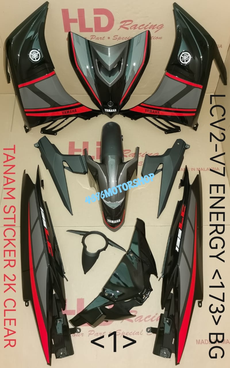 HLD LC135 V2 V3 V4 V5 V6 V7 LC 135 BATMAN RXZ BG ENERGY 173 SIAP TANAM ...