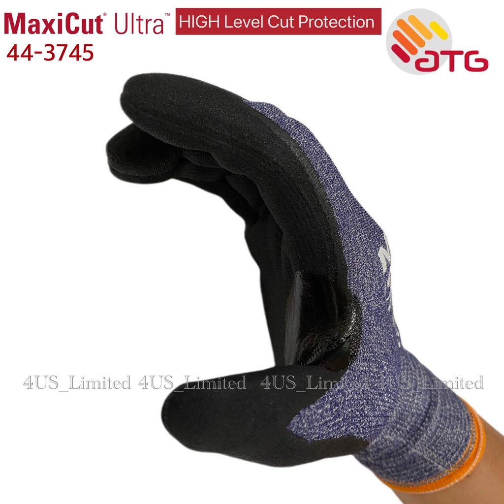 MaxiCut ULTRA 44-3745 Safety Gloves - Level 5 Cut resistance, flexible ...