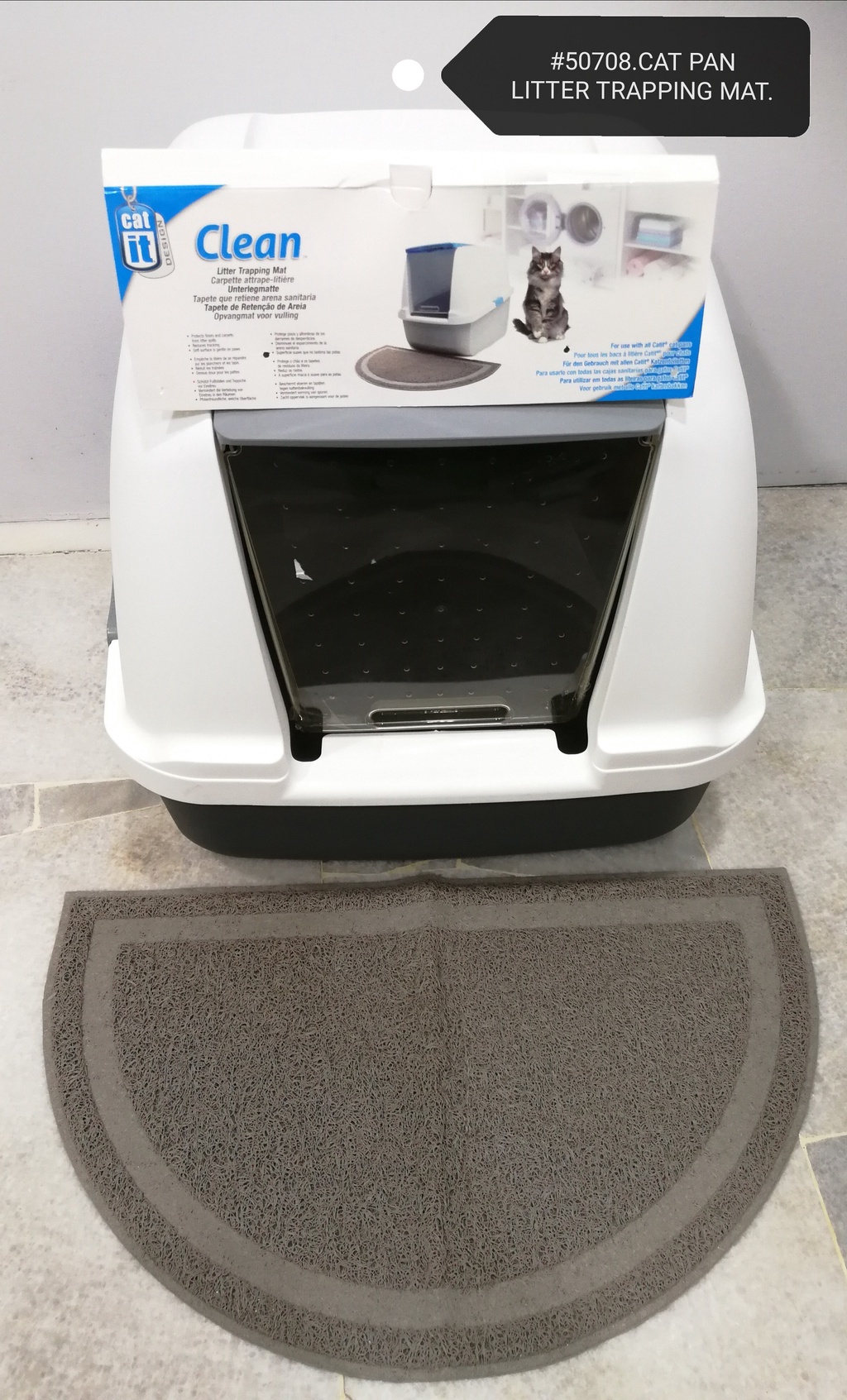 CatIt Clean Litter Trapping Floor Mat Cat Kucing [50708] | Shopee Malaysia