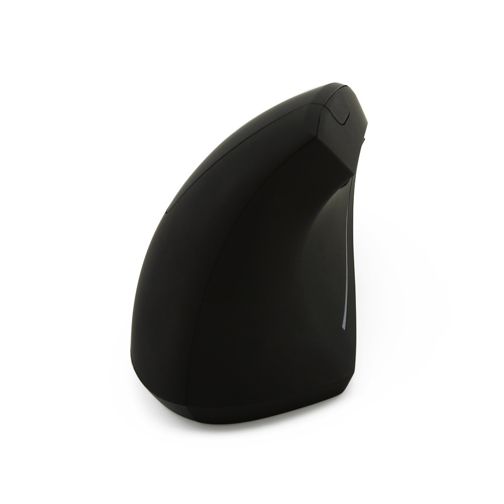 CHYI Left Handed Vertical Wireless Ergonomic Mouse 2.4Ghz Optical USB ...