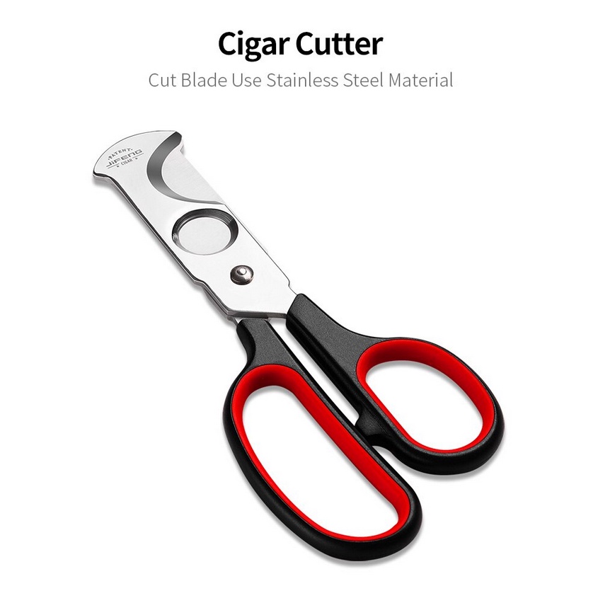 Jifeng Scissor Cutter Scoop Stainless Steel Scissor Humidor cutter ...
