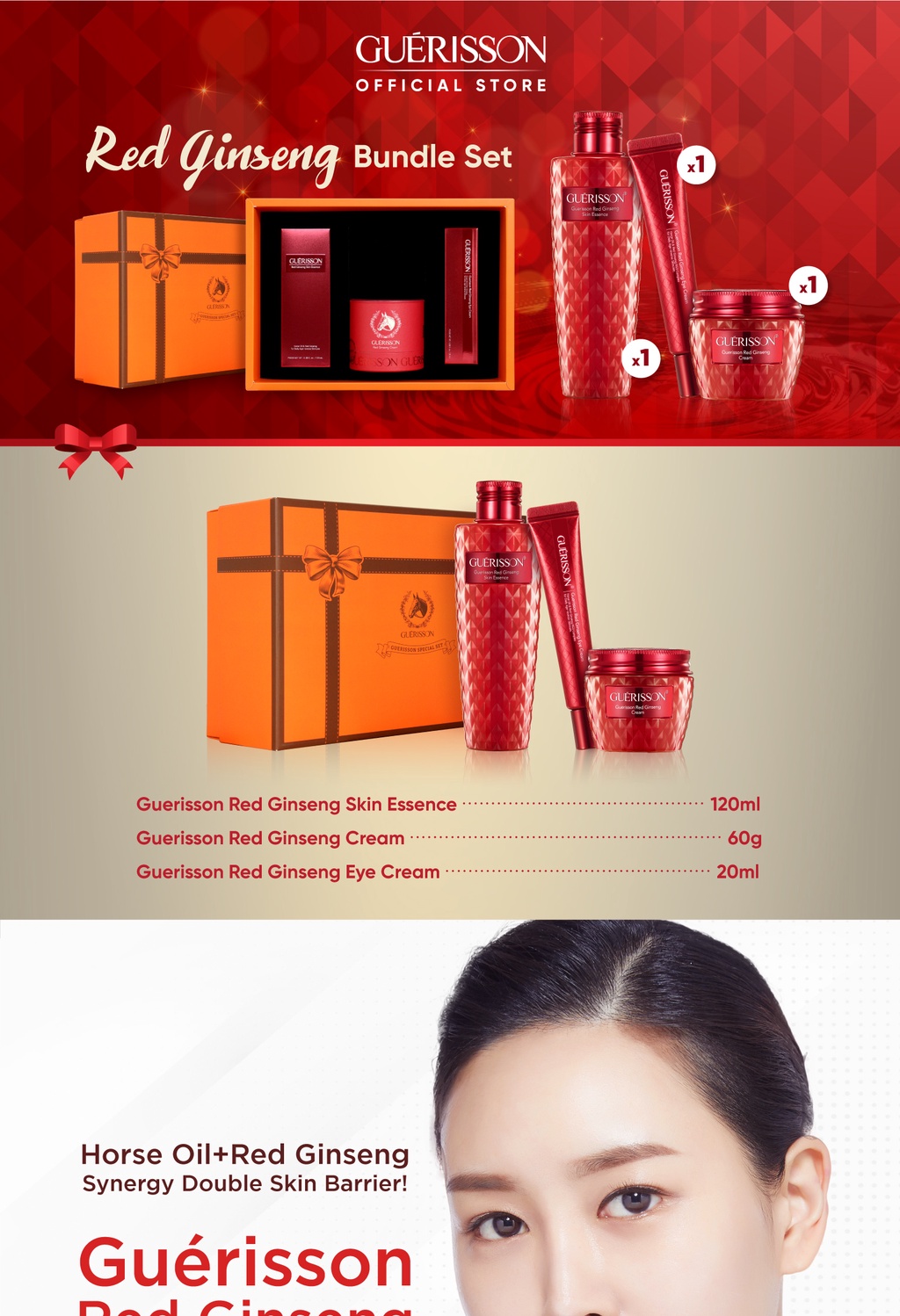Guerisson Red Ginseng Bundle (with Gift Box) | Shopee Malaysia