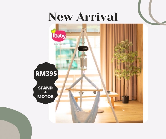 I BABY TRIANGLE STAND SET I Baby Spring Cot With Max Load 18Kg (Rangka ...