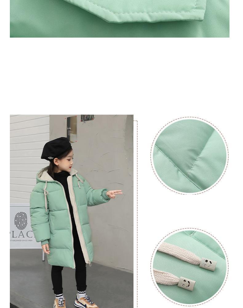 Toddler Baby Boys Girls Winter Coats Children Jackets Thick Long Kids ...