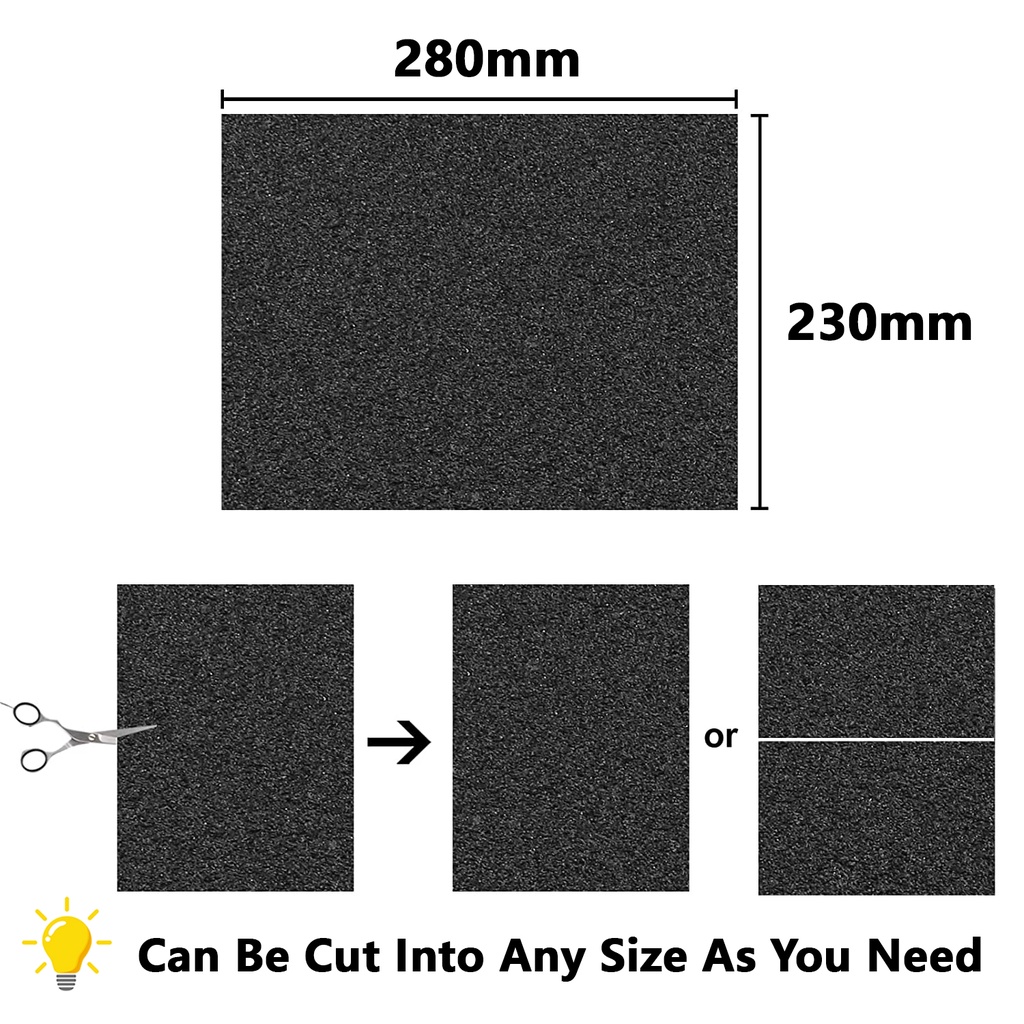 DPI Anchor Sand Paper 【 80-2000 Grit 】 Waterproof Wet Dry Abrasive ...