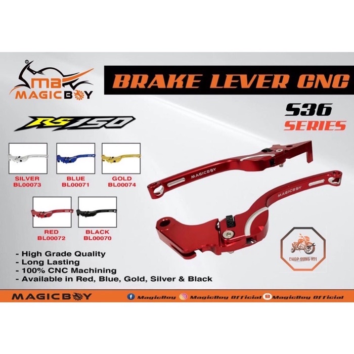 100% CNC Machining Magic Boy New Design Brake Clutch Lever Y16 RSX Y15 ...