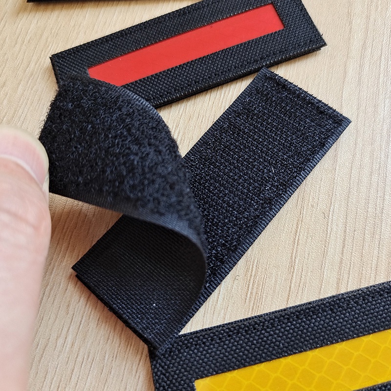 Reflective Strips 4 Colors Infrared Badge Velcro Tape With Hook Loop ...