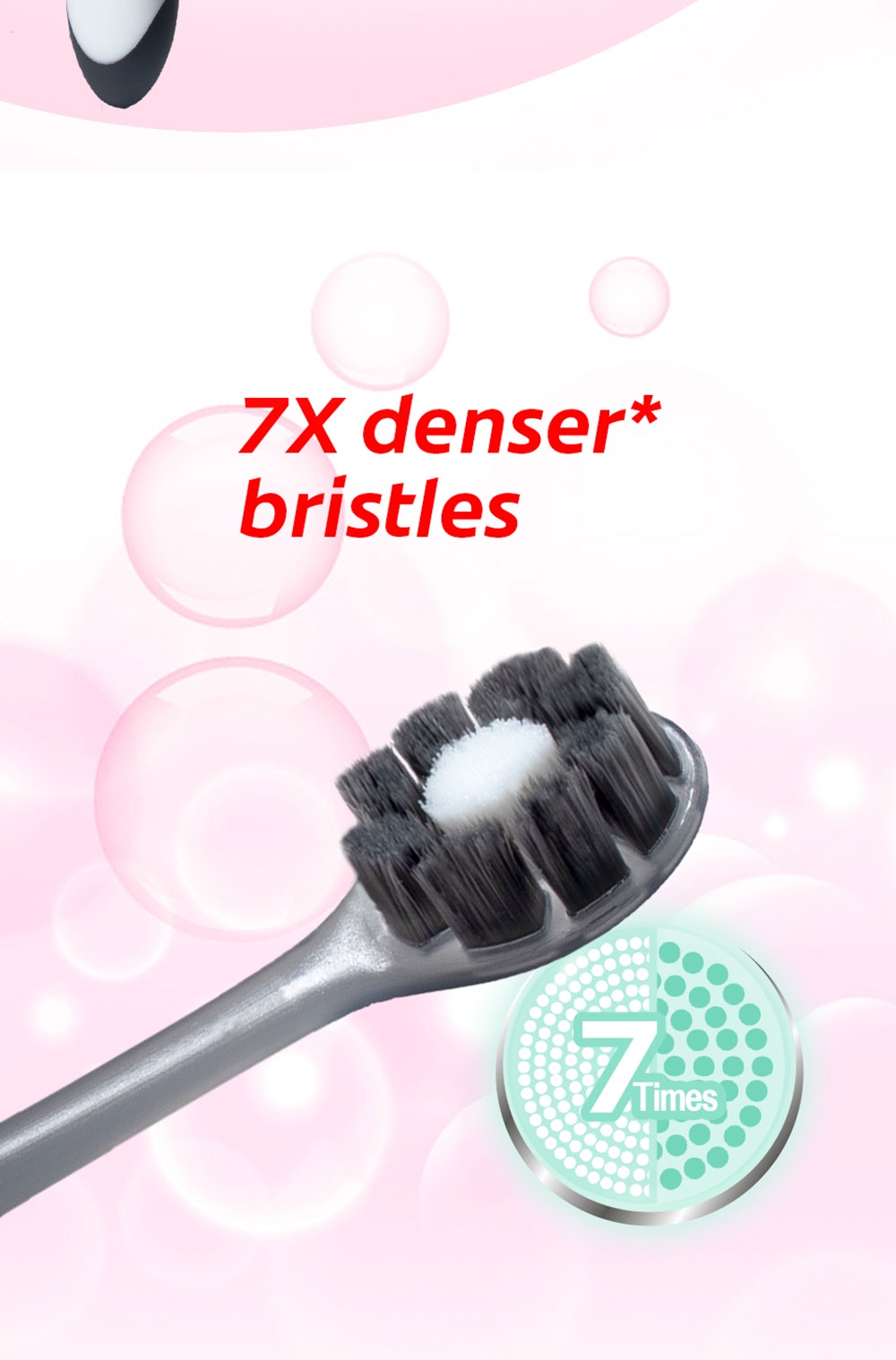 Colgate Cushion Clean Charcoal Super Dense Fluffy Thin Toothbrush ...