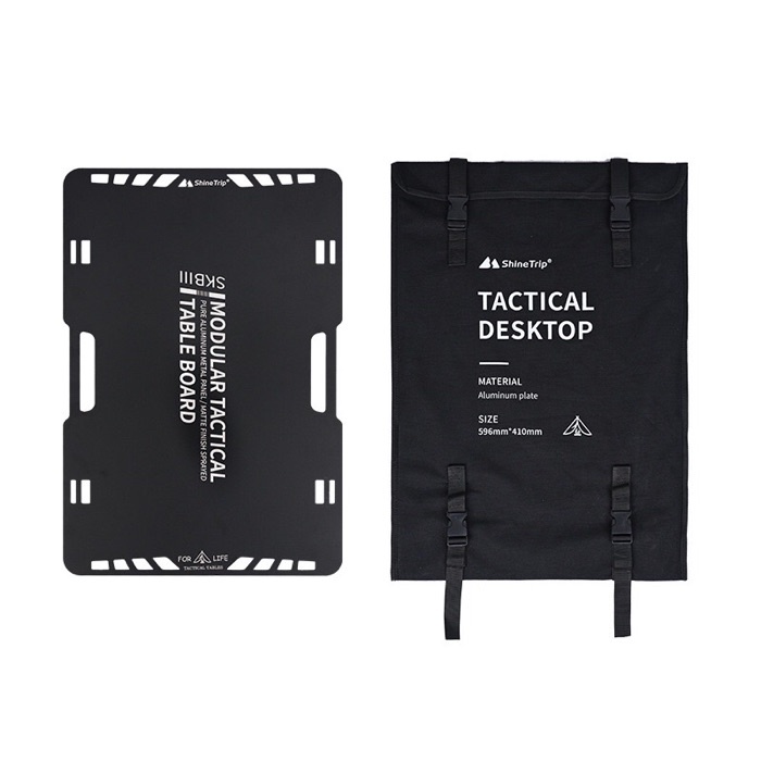 Shinetrip Table with Tactical Table Board Aluminum Metal Plate ...