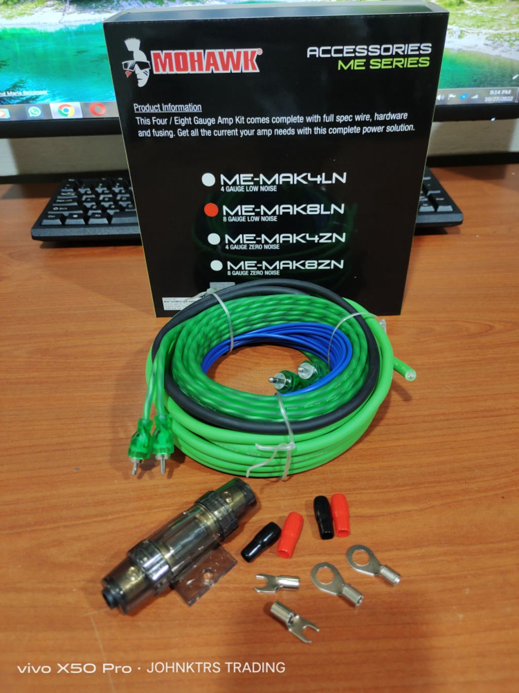 Mohawk Amplifier Wiring Kit Complete 4g 8g (FREE POSTAGE) | Shopee Malaysia