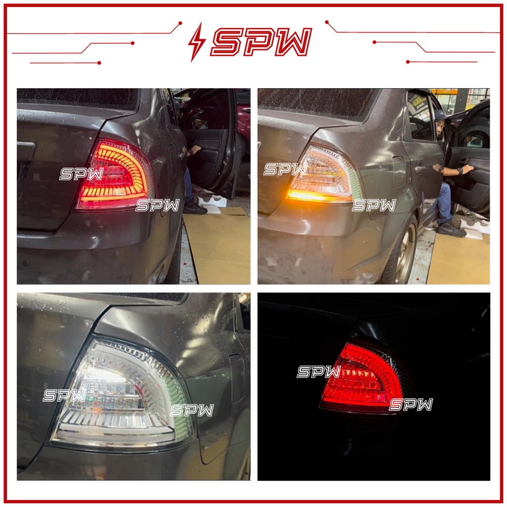 Proton Saga BLM (2008-2010) Tail Lamp Tail Light Dynamic LED Taillamp ...