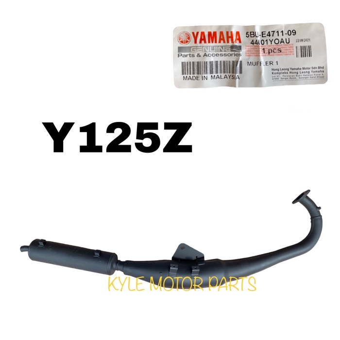 Y125Z EXHAUST PIPE ORIGINAL YAMAHA 100% | Shopee Malaysia