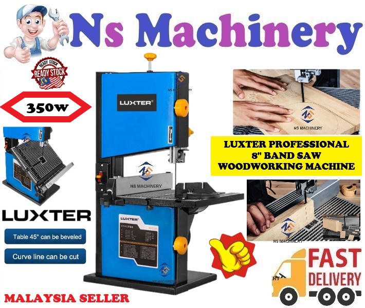 Luxter Professional 8"Band Saw Woodworking Machine 350w/Wood Cutting ...