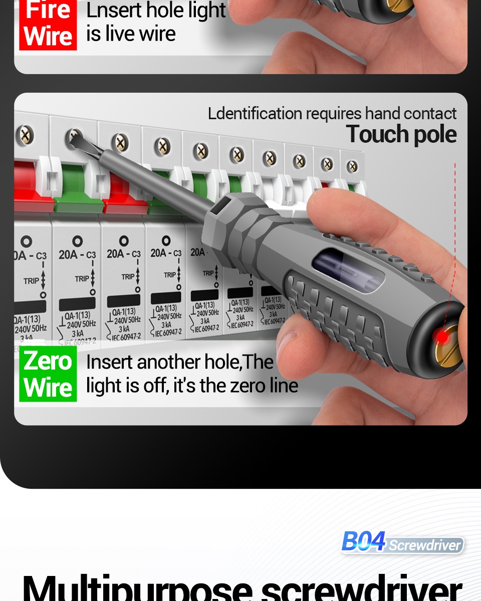 ANENG B04 Waterproof Electric Induced Professional Tester Pen ...