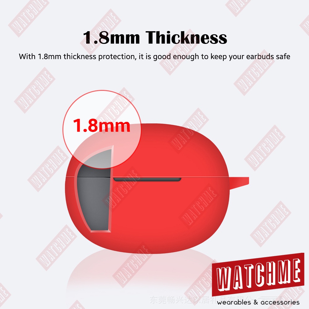 Realme Buds T300 T100 (TechLife) Case, Silicone Cover, Full Protect ...