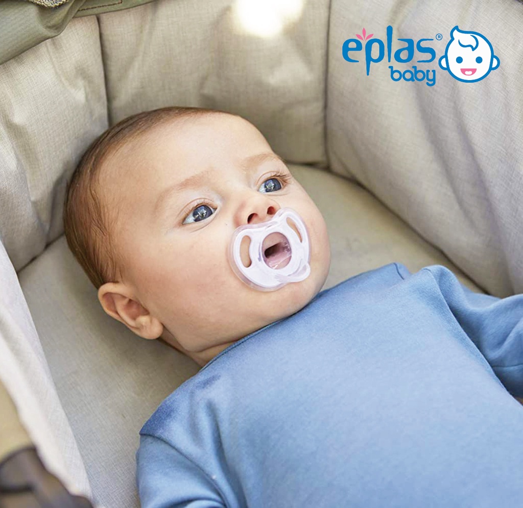 EPLAS BABY 1Pc/Pack Anti-Static Soft Silicone New Born Baby Pacifier ...