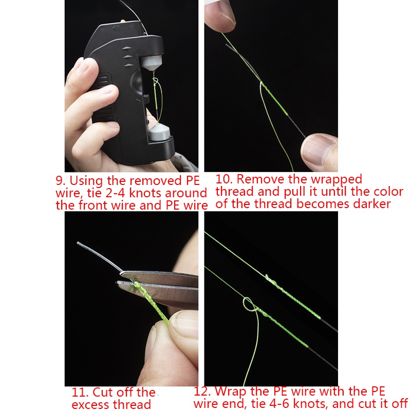 SHILIHUI Knotter KNOT ASSIST GT/PR/FG Knot Knotting Machine Fishing ...