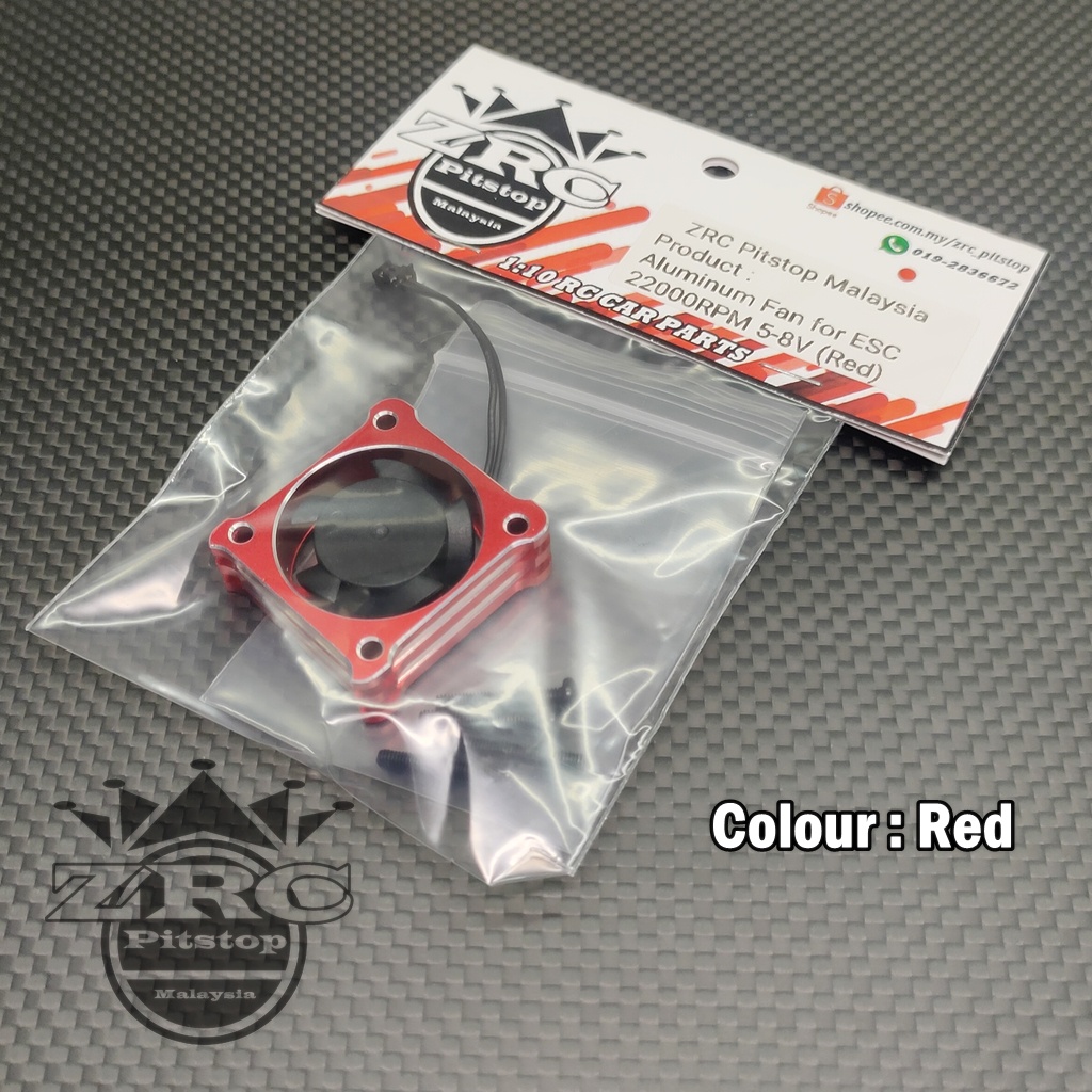 ZRC Aluminum Cooling Fan For ESC 22000 RPM 30MM Hobbywing XD10 Pro ...
