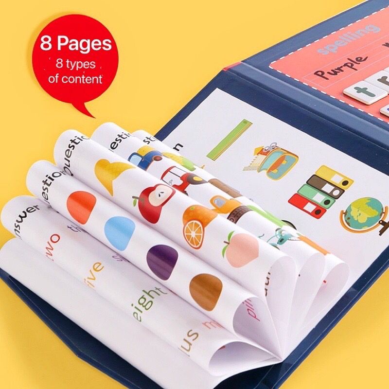 ABC Puzzle ABC Spelling Game Sticker ABC Letter Kid Puzzle Mainan ABC ...