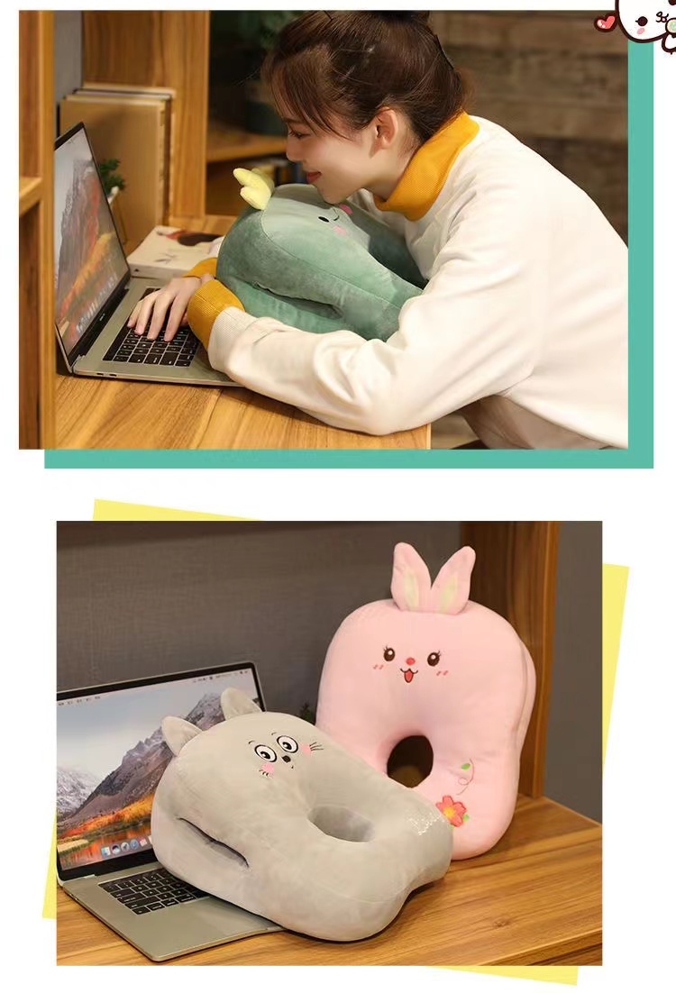 Cute Office Lying Pillow Desk Nap Sleeping Handy Tool Cushion Student ...