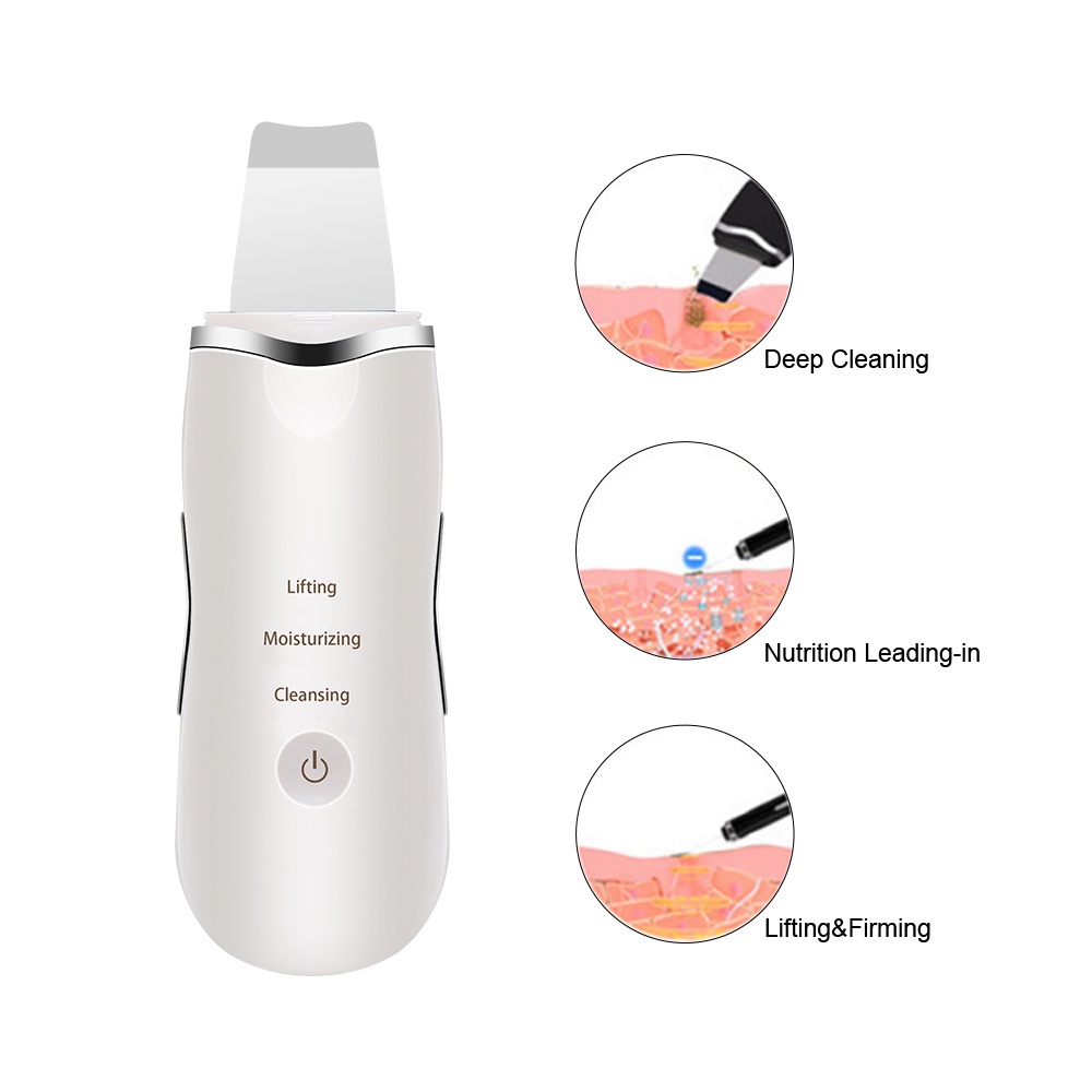 🔥Nano Mist Sprayer Cold Face Steamer + Ultrasonic facial shovel machine ...