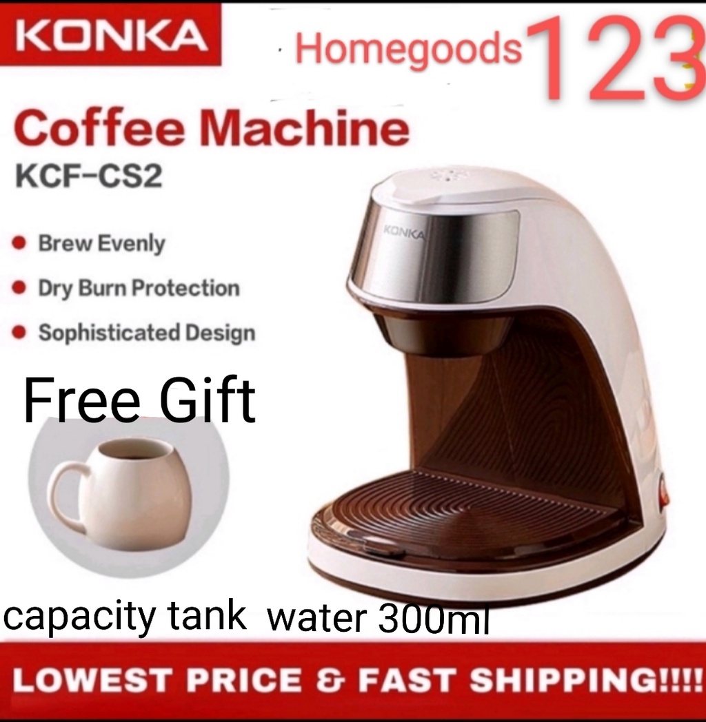 H0126 [Ready Stock] Konka Coffee/Tea Machine single cup coffee maker ...