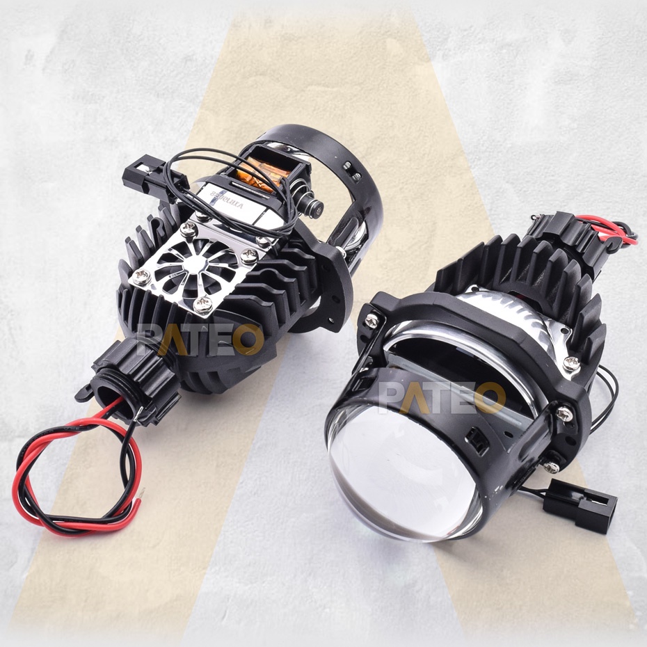 2.0 inch Mini Bi-led Projector Headlight Lenses H7 H4 9005 9006 LED ...