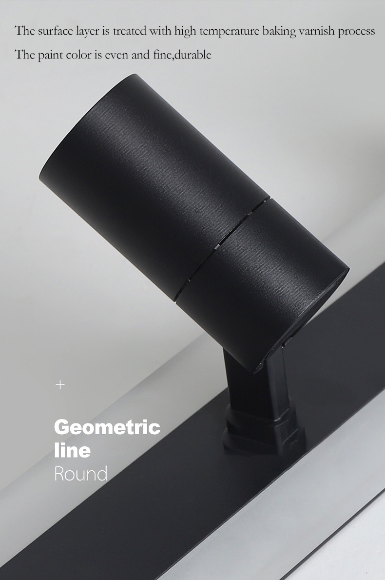 LED Track Ceiling Lamp With Spotlight Long Strip Ceiling Light for ...