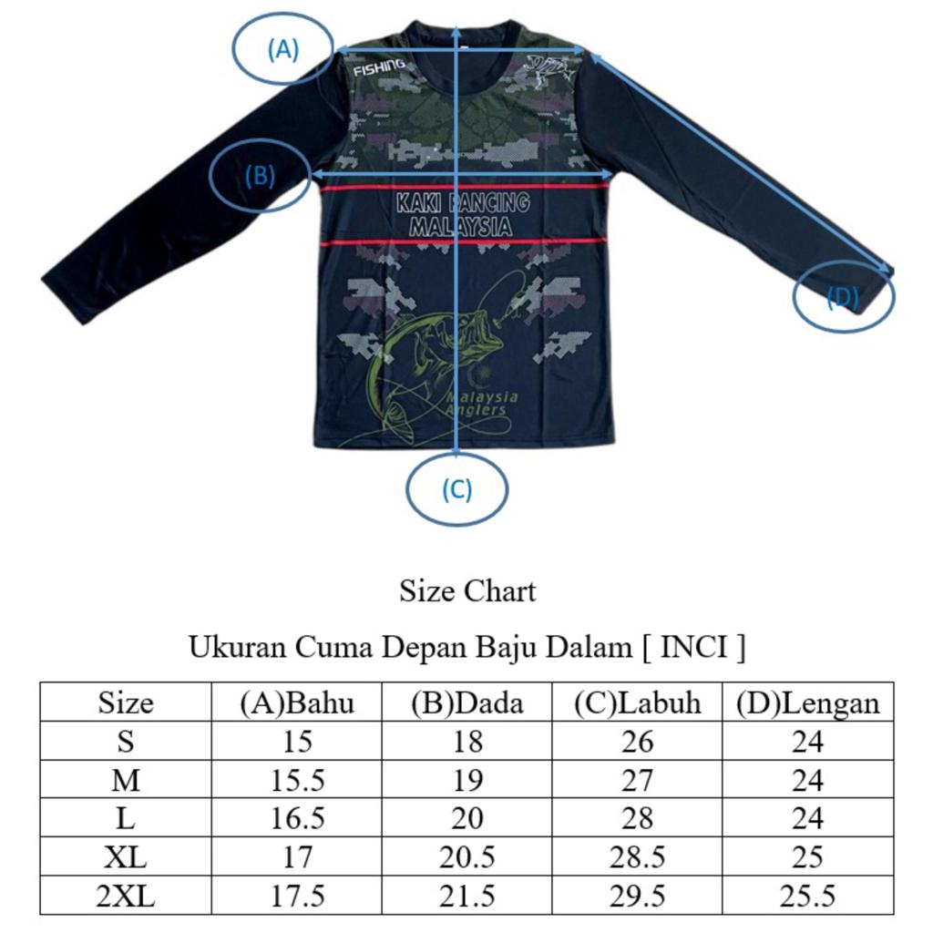 JERSIKU Baju Pancing Fishing Shirt Hoodies Baju Pancing Lengan Panjang ...