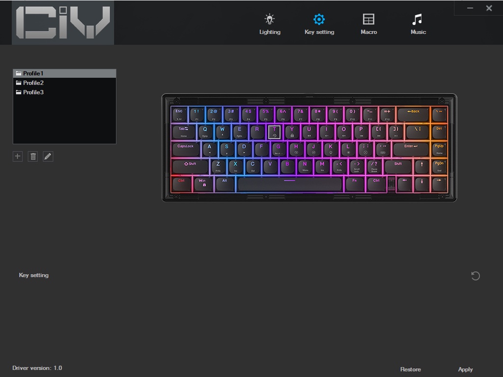 【In Stock】CIY GAS67 Hot Swap RGB Gaming Mechanical Keyboard Kit ...