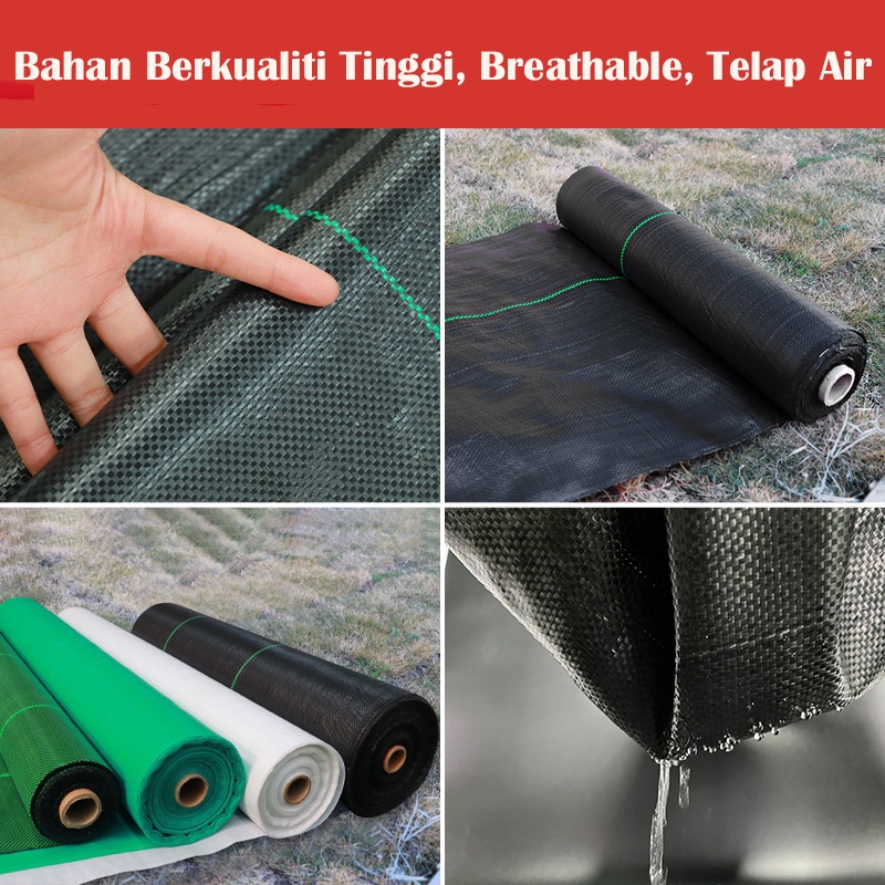 Weedmat 200m Gardening Tools Equipment Penutup Tanah Kawalan Rumput ...