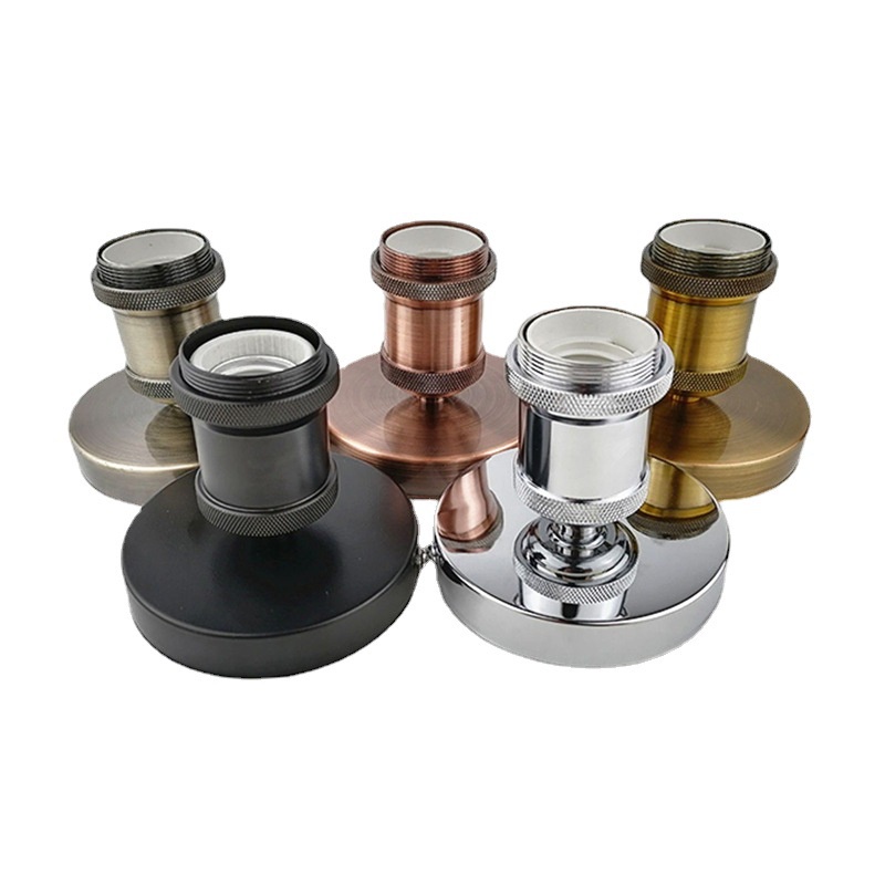 Vintage E27 Bulb Lamp Base Holder 220V Edison Lamp Base Socket Bulb ...