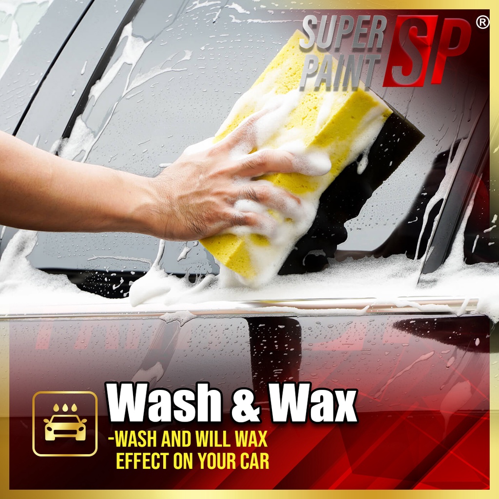 Japan High Quality Nano Color Car Shampoo 2 in 1 Wash & Waxes/Wax Sabun ...