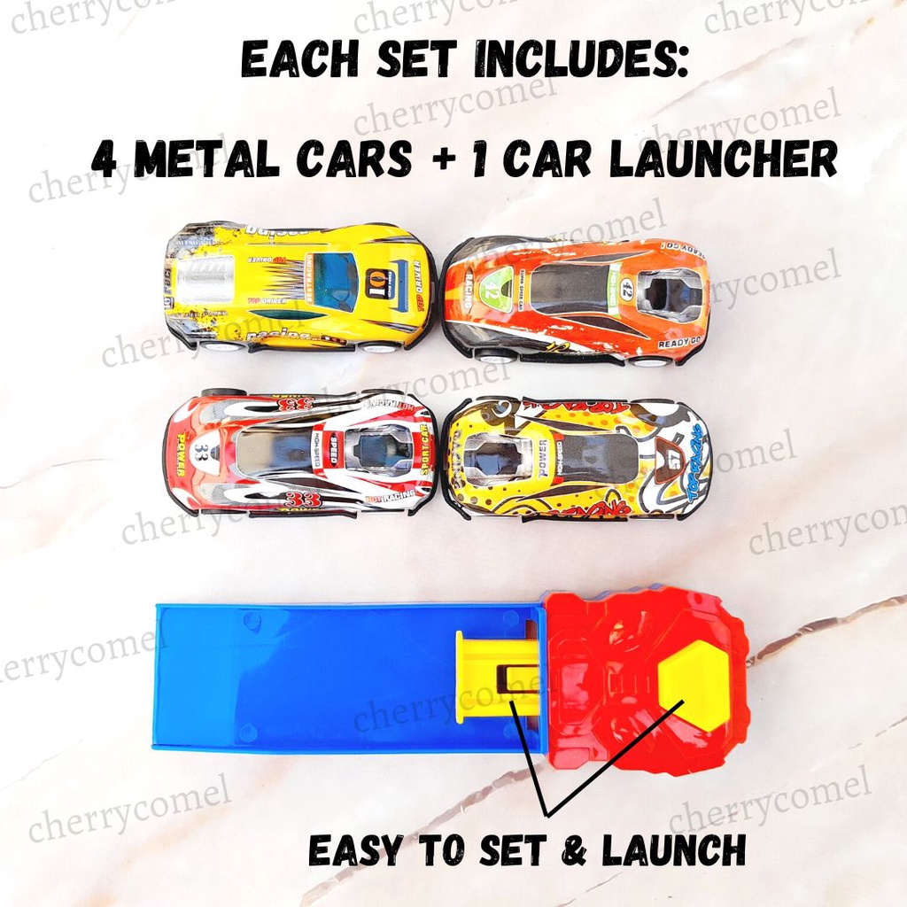 Toy Car with Launcher Launch Cars Launching Cars Race Car Toys Racing ...