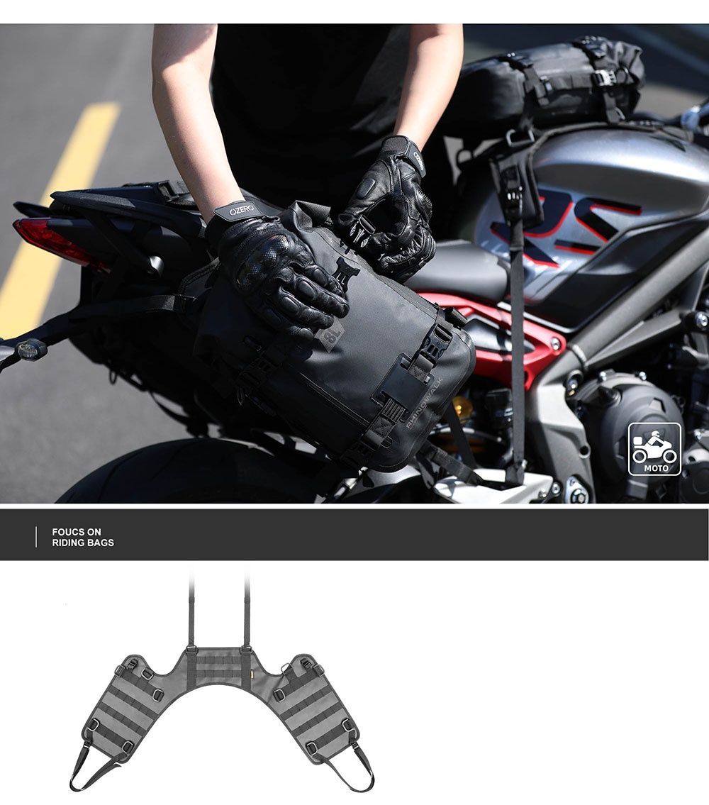 Rhinowalk Motorcycle Universal Saddle Base Portable Accessory | Shopee ...