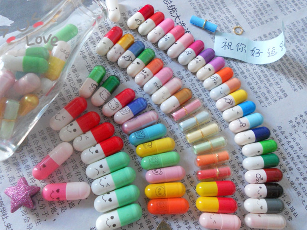 50 Pcs Blank Capsule Envelope Letter Paper for Pill Capsule Message ...