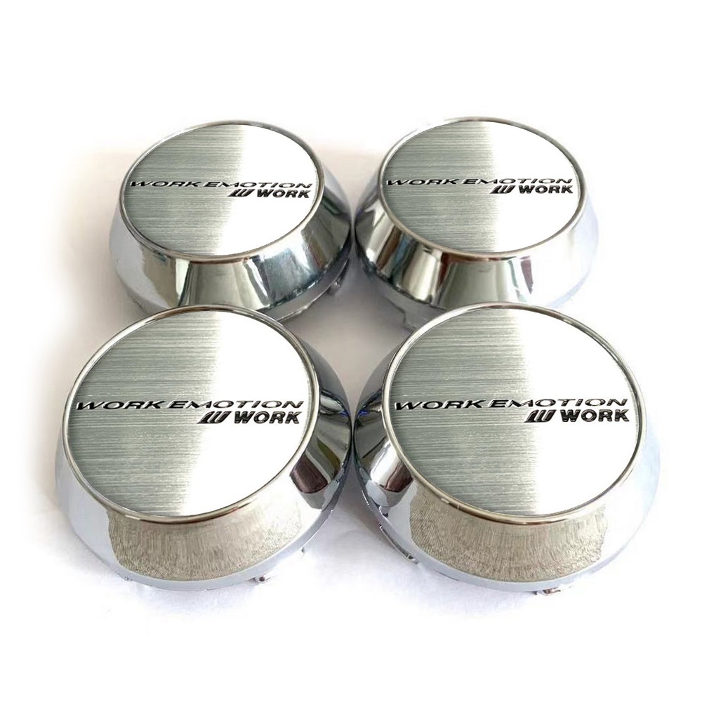 4PC 60/64/65/68/69MM WORK Sticker Wheel Center Cap Hubcaps Rims Car ...