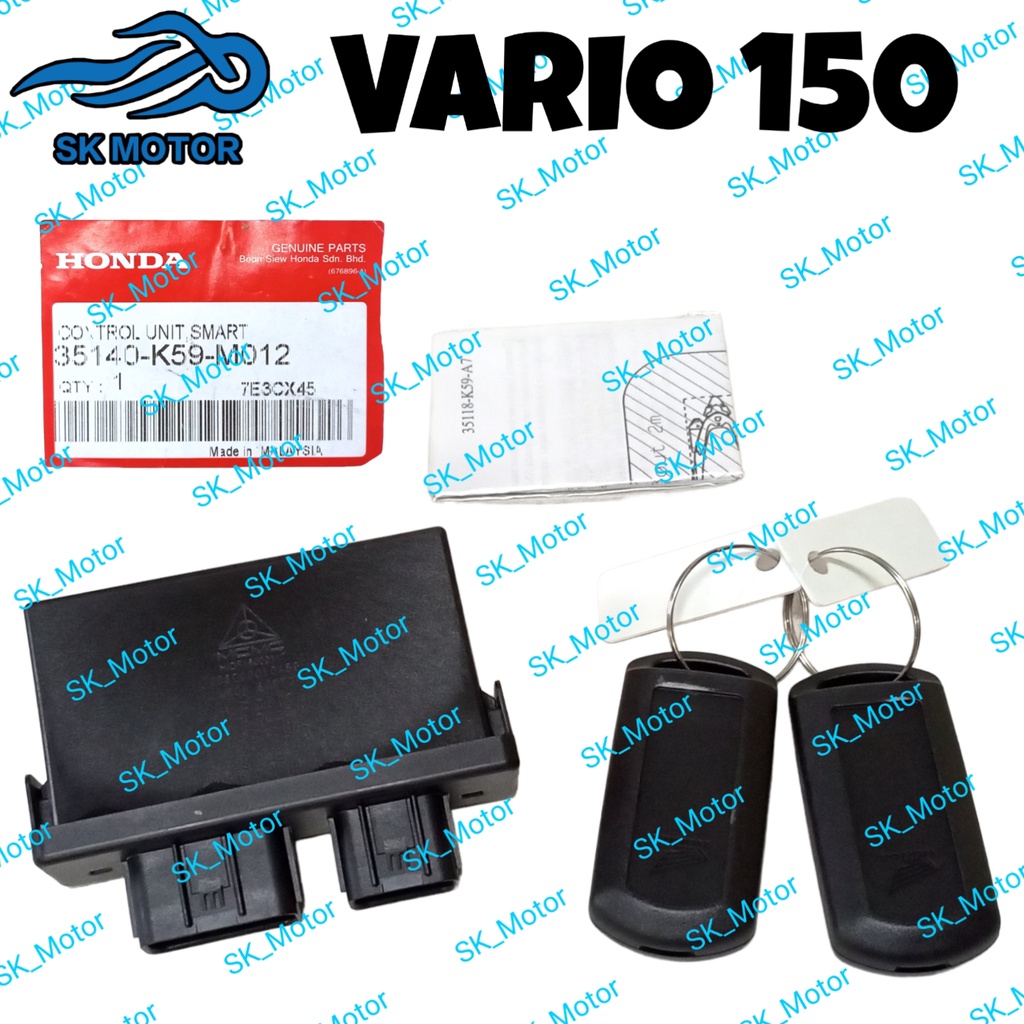 Honda VARIO 150 Original Smart Control Unit Remote Control Keyless ...