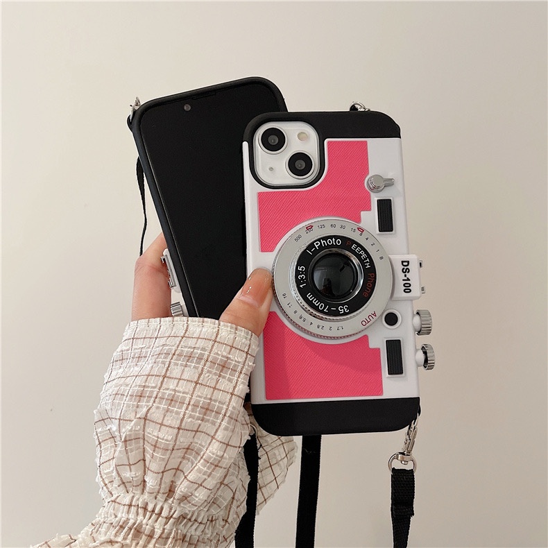 Emily in Paris 3D Retro Camera Case Compatible For iPhone 14 ProMax 13 ...