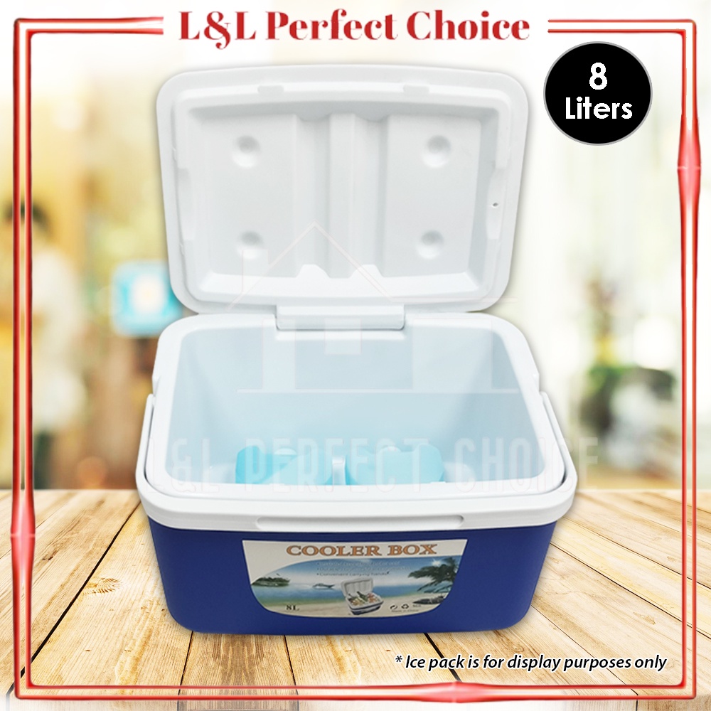 LLPERFECT 4L/8L Cooler Box Ice Box Ice Bucket Fish Box Kotak Penyejuk ...