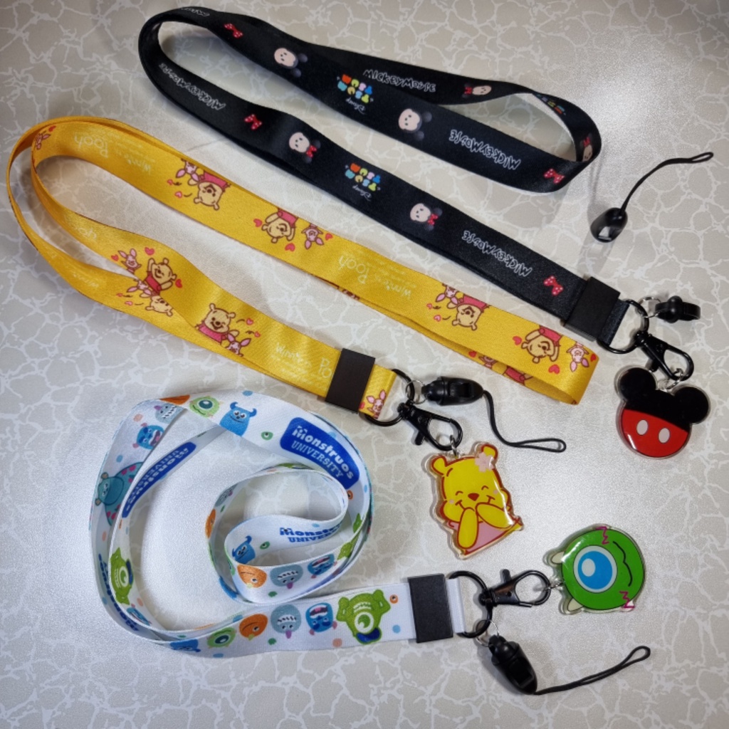 Lanyards MONSTER INC kaws LINE mickey mouse Hello KITTY Snoopy ...