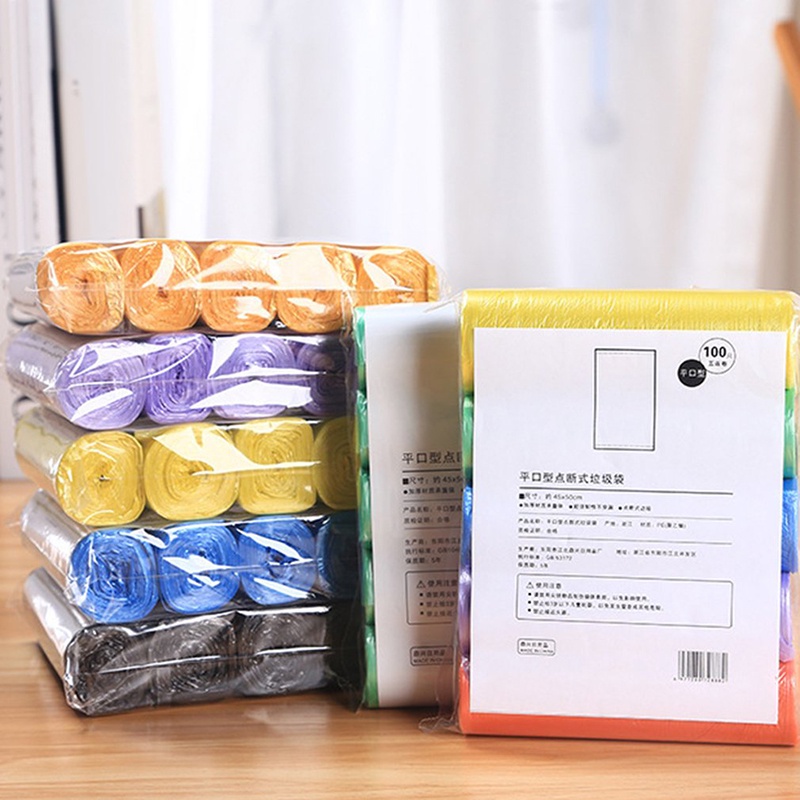 Garbage Bag Disposable Kitchen Rubbish Plastic Bag 75Pcs Beg Sampah ...