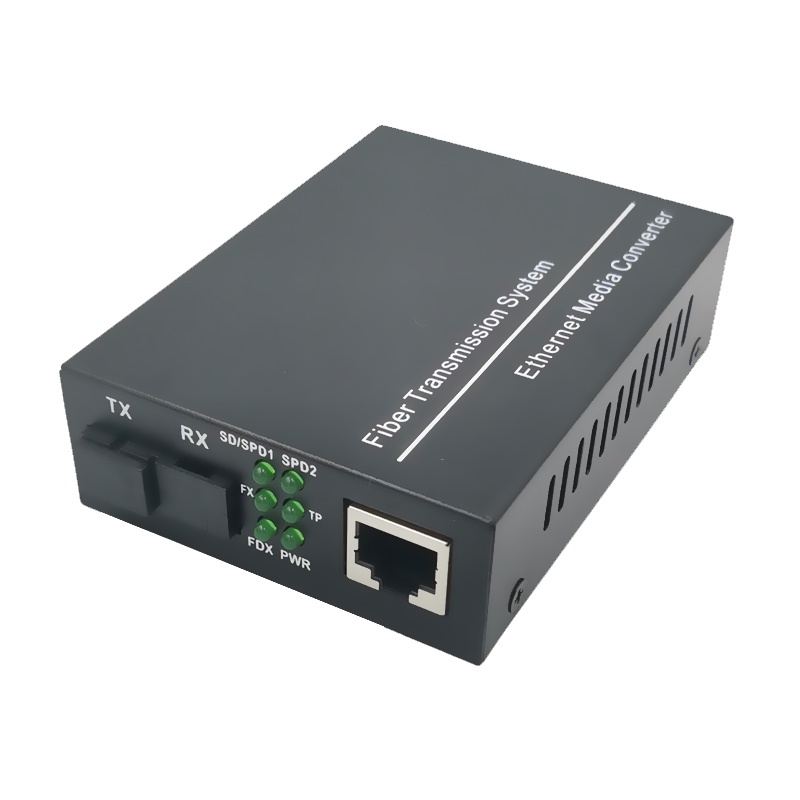 1000Mbps Media Coverter Switch Fiber transceiver A/B Gigabit Fiber Optical 1G1E Media Converter ...