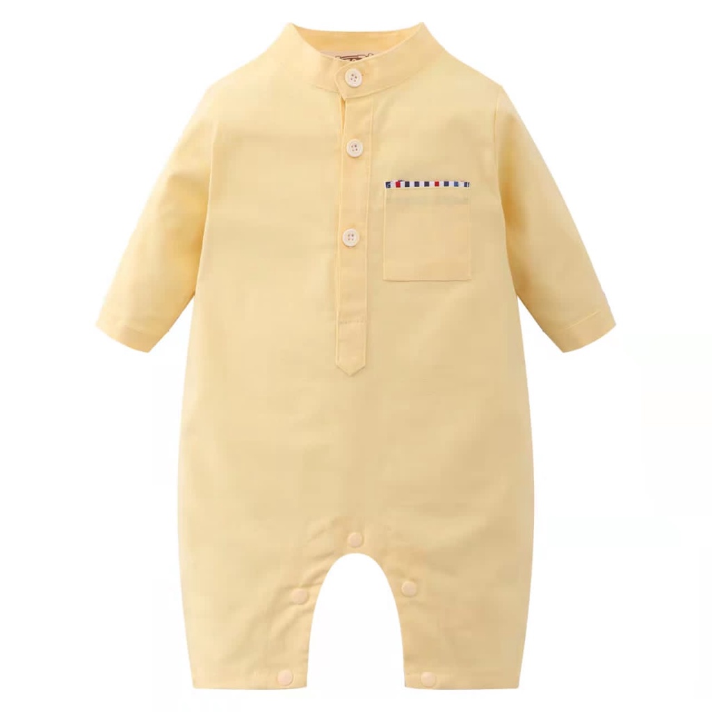 Baju Melayu Baby Boy Kurta Baby Blue Newborn Romper Baju Raya Baby Boy ...