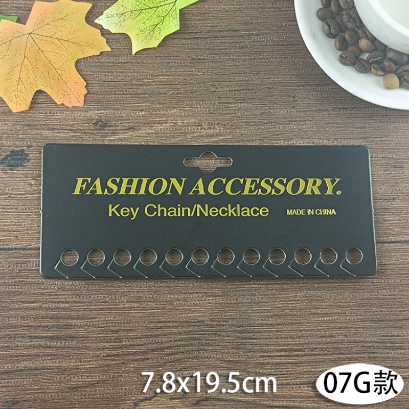 50Pcs Blank Pendant Keychain Card Mobile Phone Rope Chain Card Keyring ...