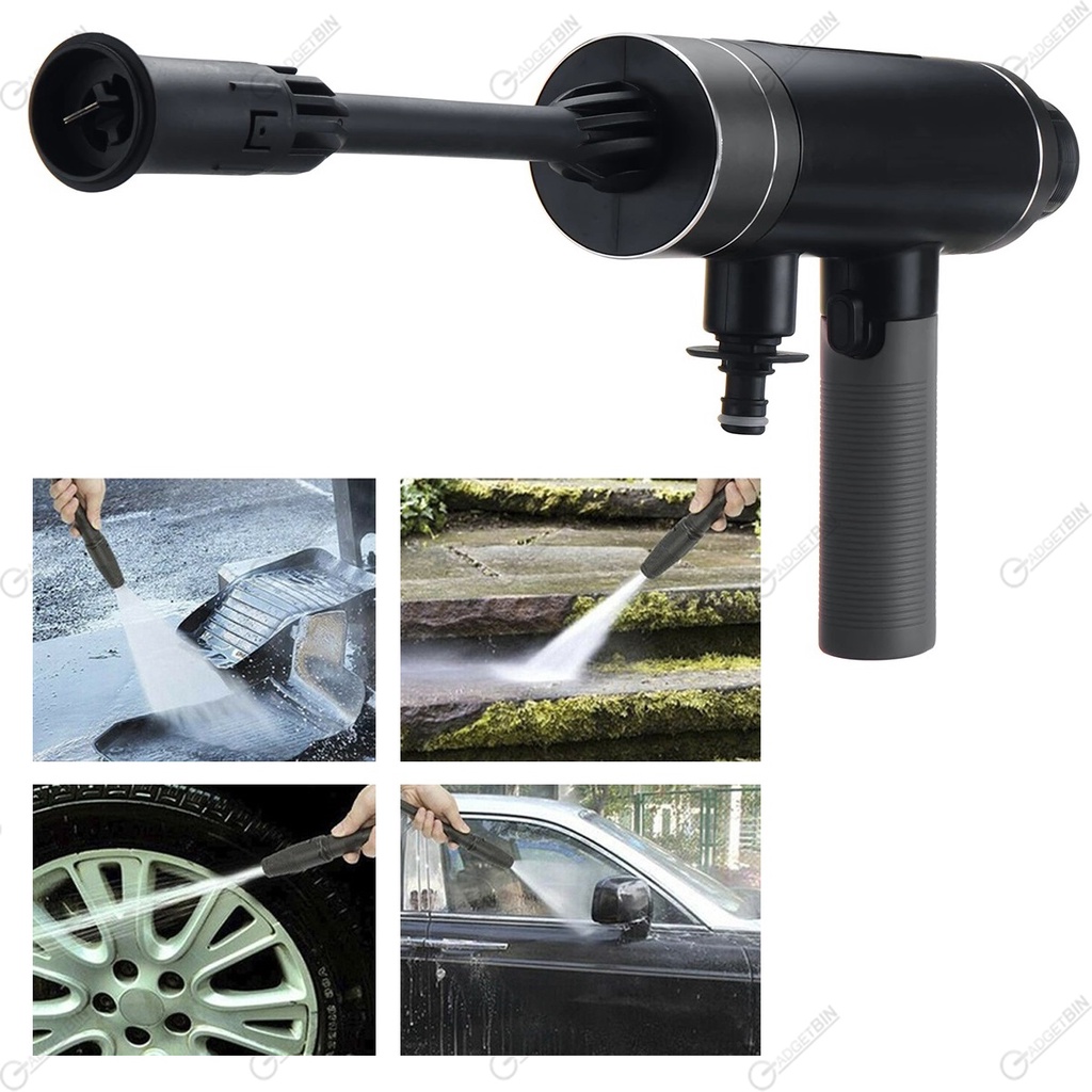 HPC38 Cordless High Pressure Water Gun Car Water Jet Washer Household ...